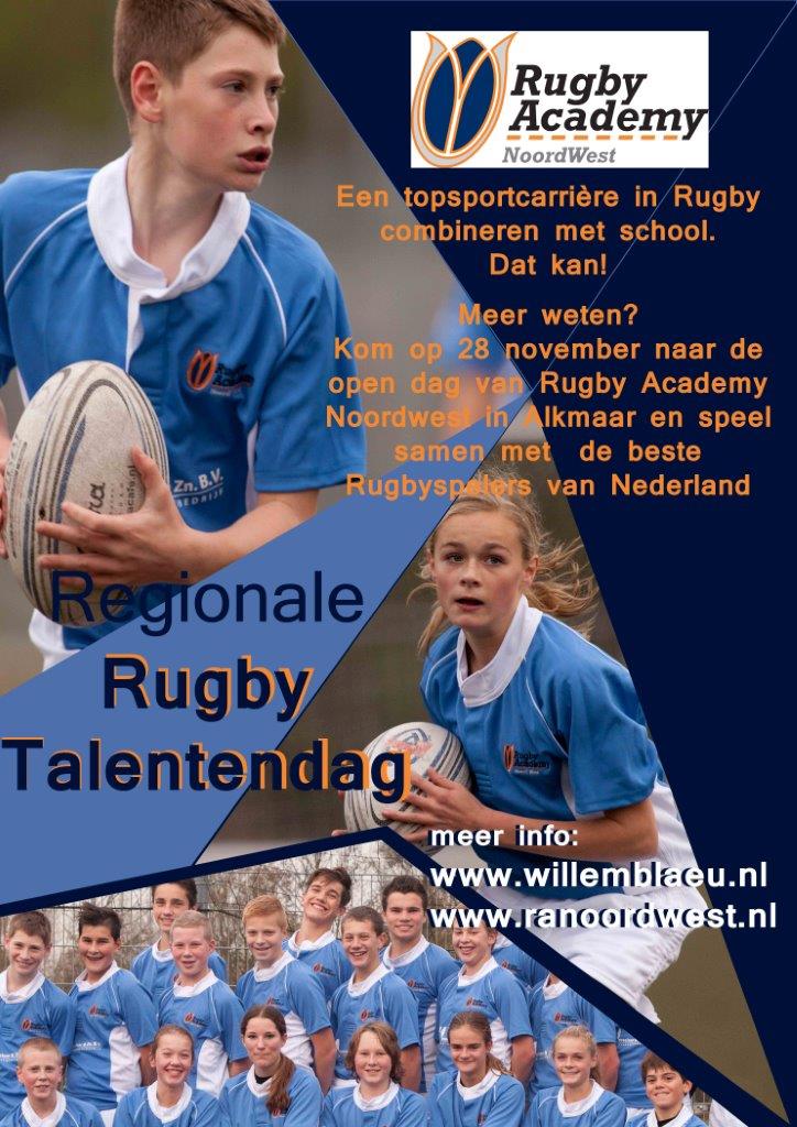 Talentendag bij Rugby Academy NoordWest | Rugby Nieuws